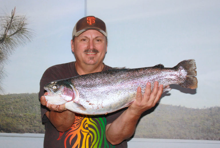 Collins Lake :: More 5+ pound trout than you can shake a pole at!