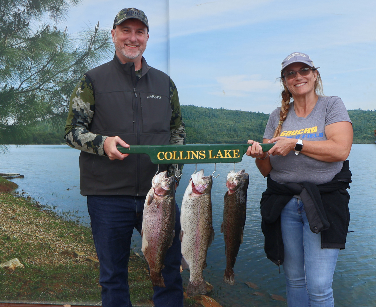 Collins Lake :: Temperatures Drop and Trout Rise!