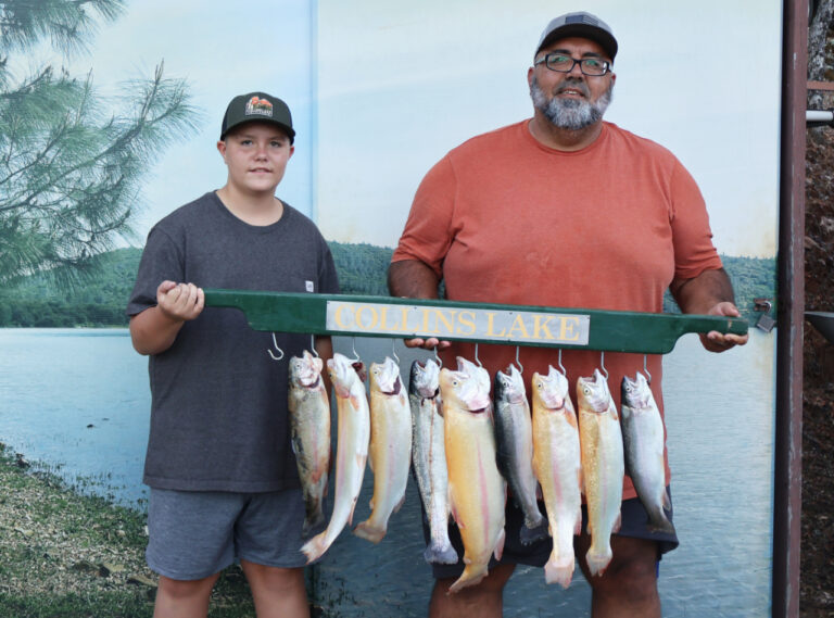 Collins Lake :: Catching Catfish & Crappie at Collins Lake